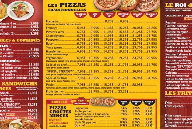 Pizzéria Stratos Trois-Rivières (Secteur Cap-de-la-Madeleine ...